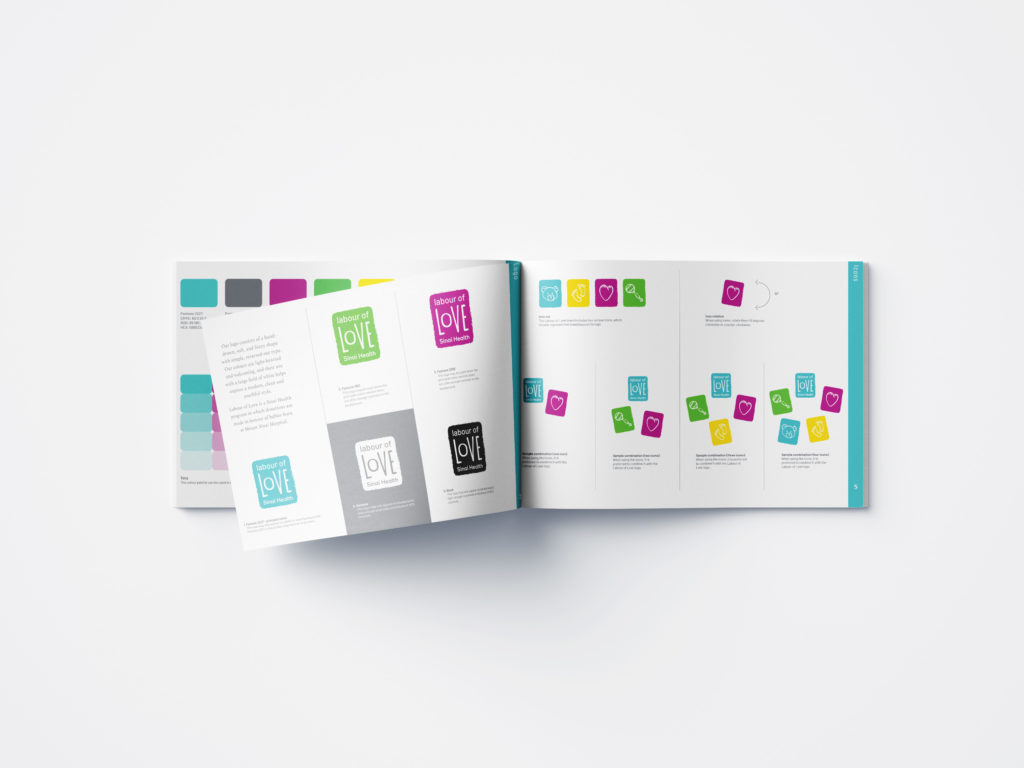 Case Study | Sinai Health Labour of Love Creative Visual Identity